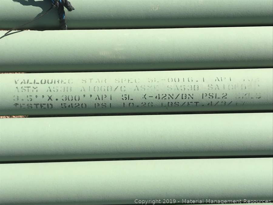 Material Management Resources - Listing: 3" FBE Coated Line Pipe (IRH ...