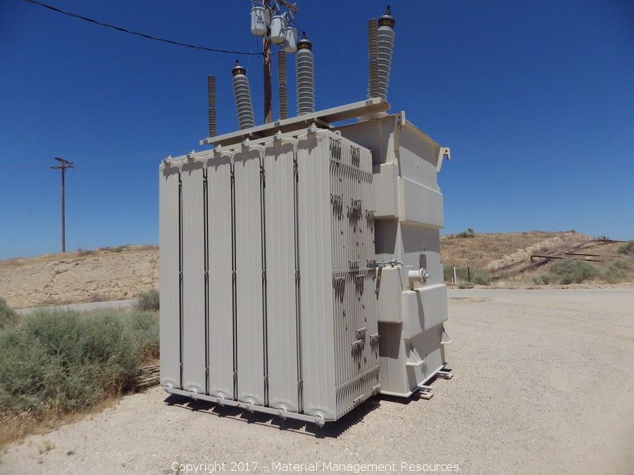 Material Management Resources - Listing: 1 Ea. Used 10,000 KVA Sunbelt ...